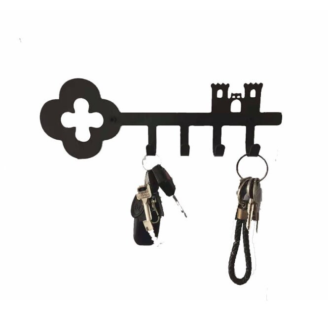 Key Wall Hook,black Living Room Clothes Hanging,creative Hook,entryway ...