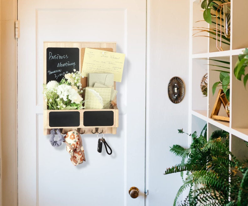 Message Board Wall Hook,brown Living Room Clothes Hanging,creative Hook ...