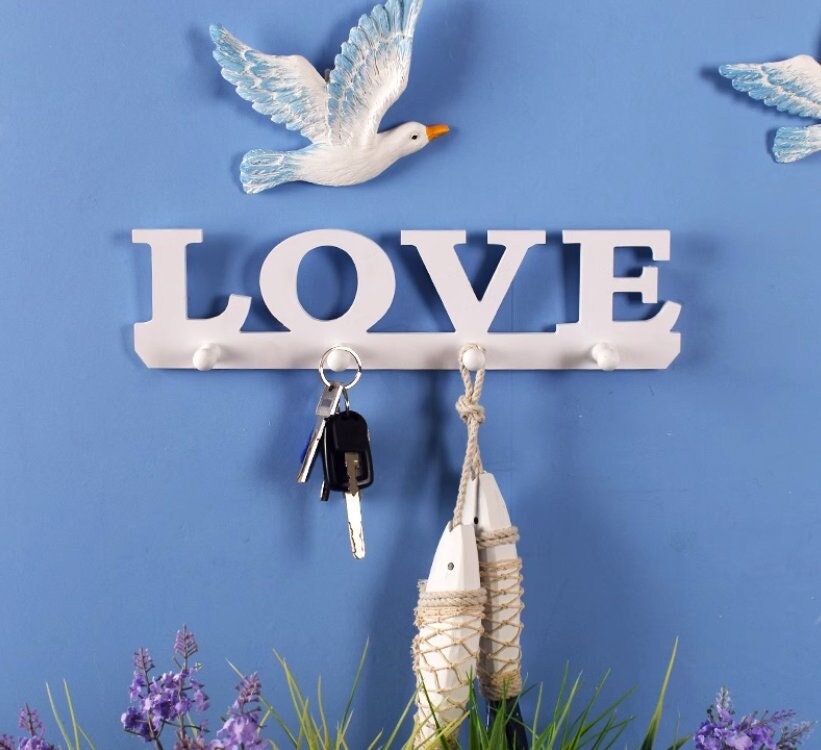 Love Letter Living Room Wall Hook,lovely Clothes Hanging,creative Hook ...