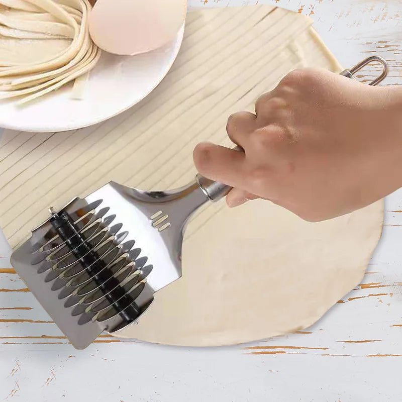 Stainless Steel Noodle Pasta Dough Cutter Tool on Luulla