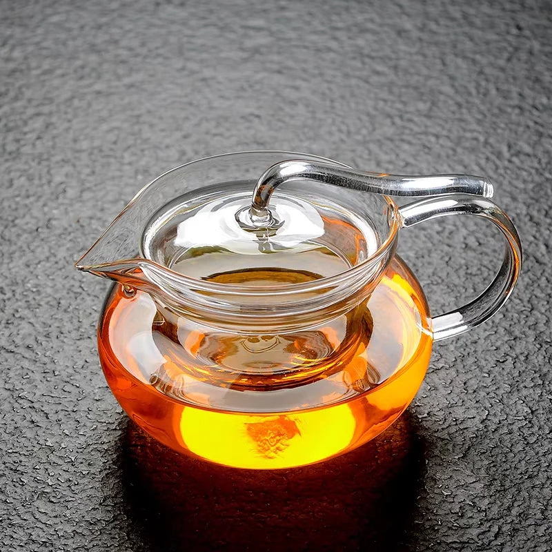 Glass Pitcher Teapot With Lid And on Luulla