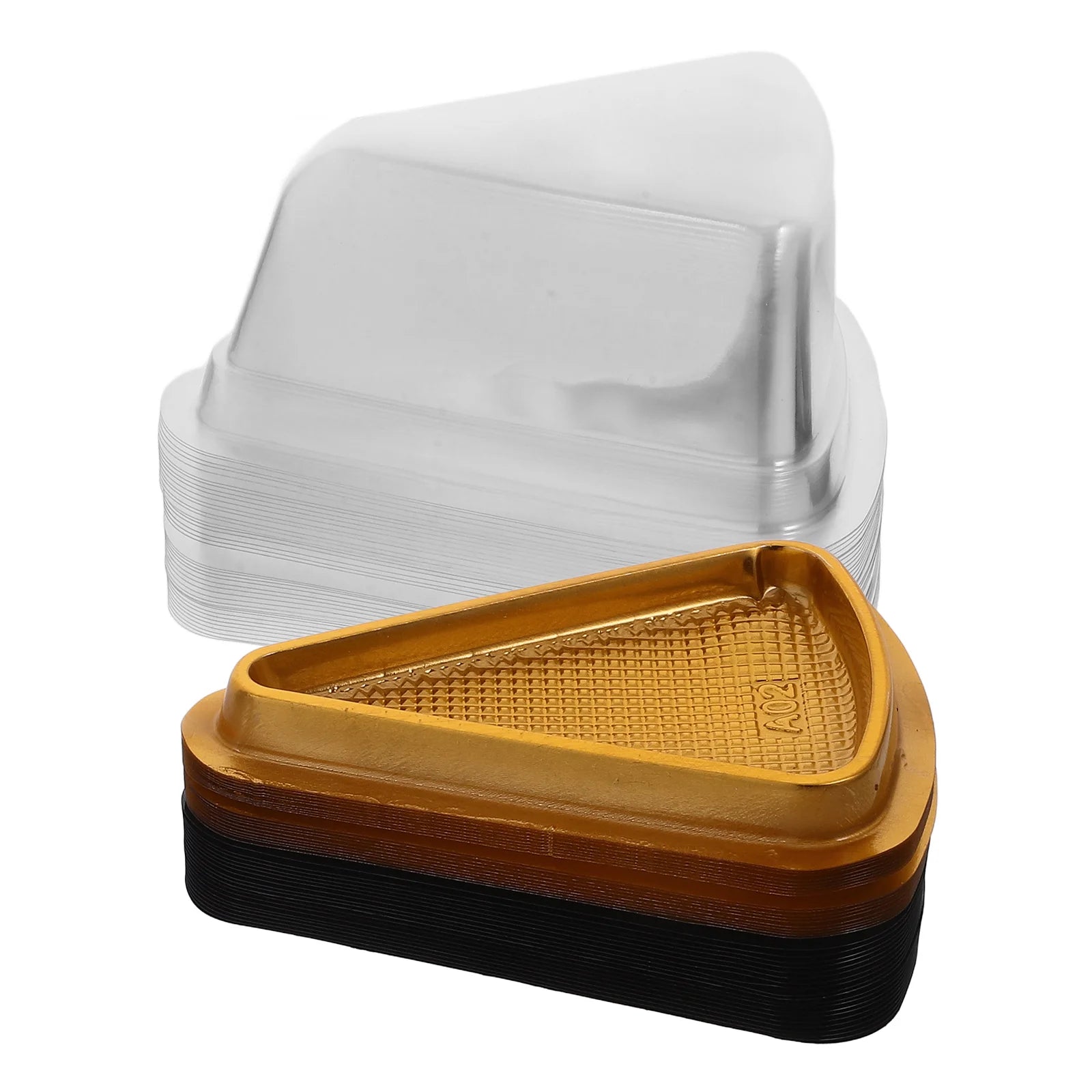 Triangular Disposable Plastic Cake Containers With Lids on Luulla