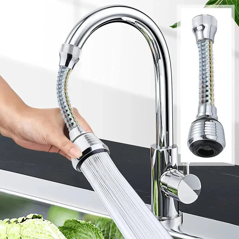 Adjustable 360 Swivel Kitchen Faucet Sprayer Attachment on Luulla